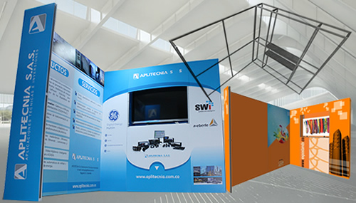 ExpoStands - venta de Stands y displays modular y portable para Ferias ...