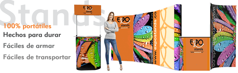 ExpoStands - venta de Stands y displays modular y portable para Ferias ...