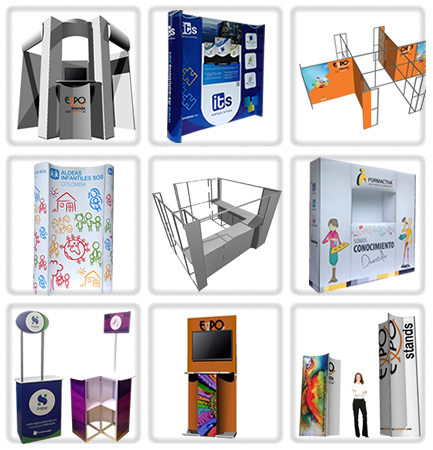 ExpoStands - Stands y displays portátiles itinerantes para Ferias y ...